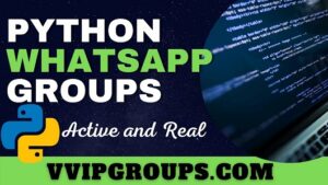 Python Whatsapp Group Links Active and Updated