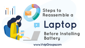 What should be done after reassembling a laptop but before installing ...